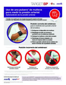 Using a Wrist Cuff to Measure BP_TBP_Spanish.update – Target:BP