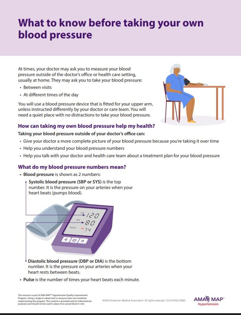 What to know before taking your own blood pressure – Target:BP